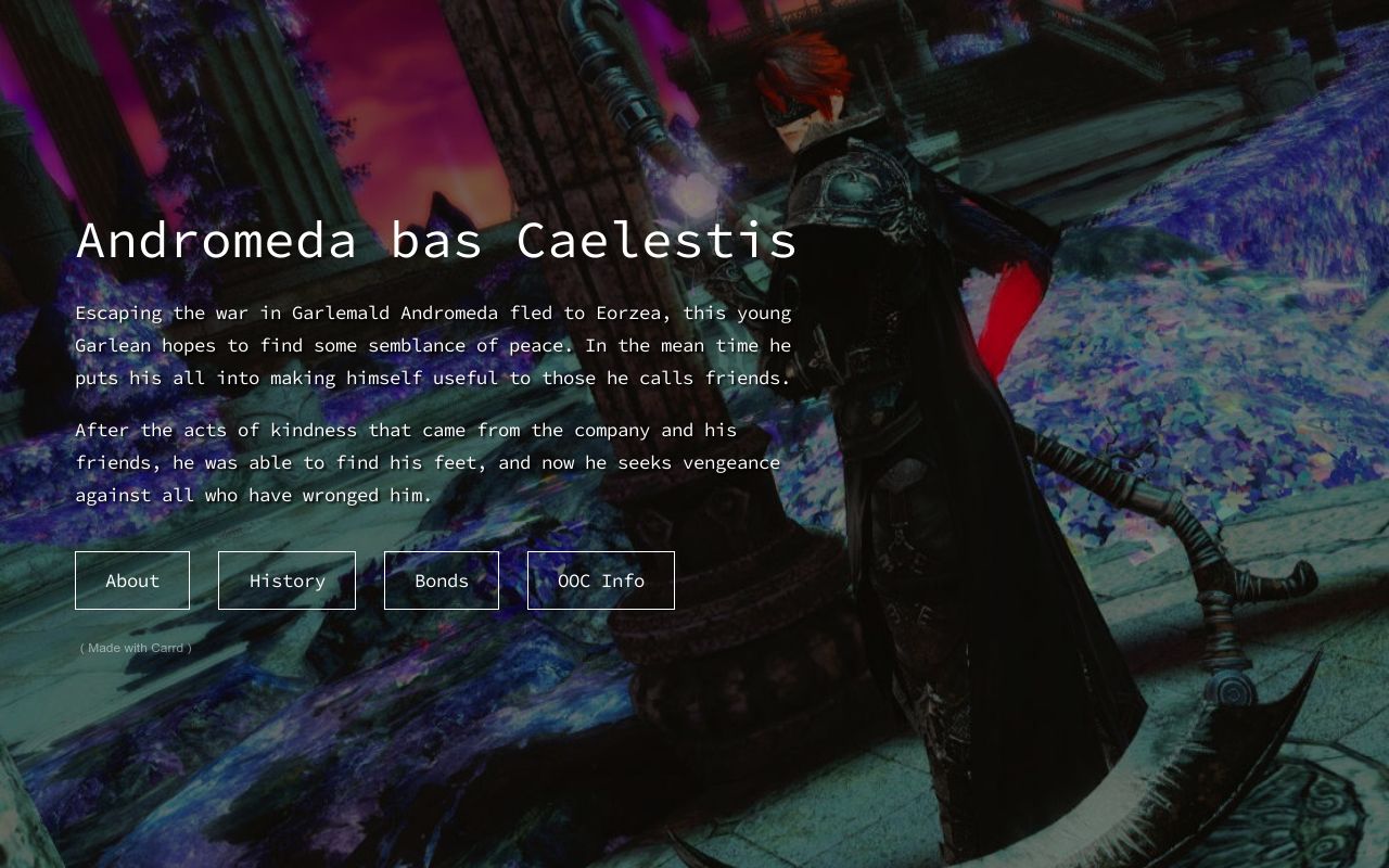 Andromeda bas Caelestis